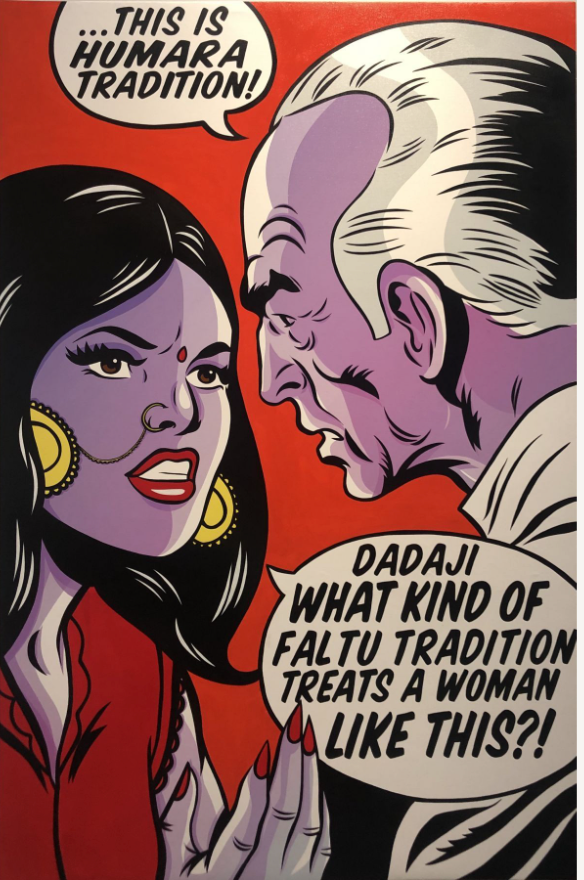 Maria Qamar - Faltu Tradition – Richard Taittinger Gallery